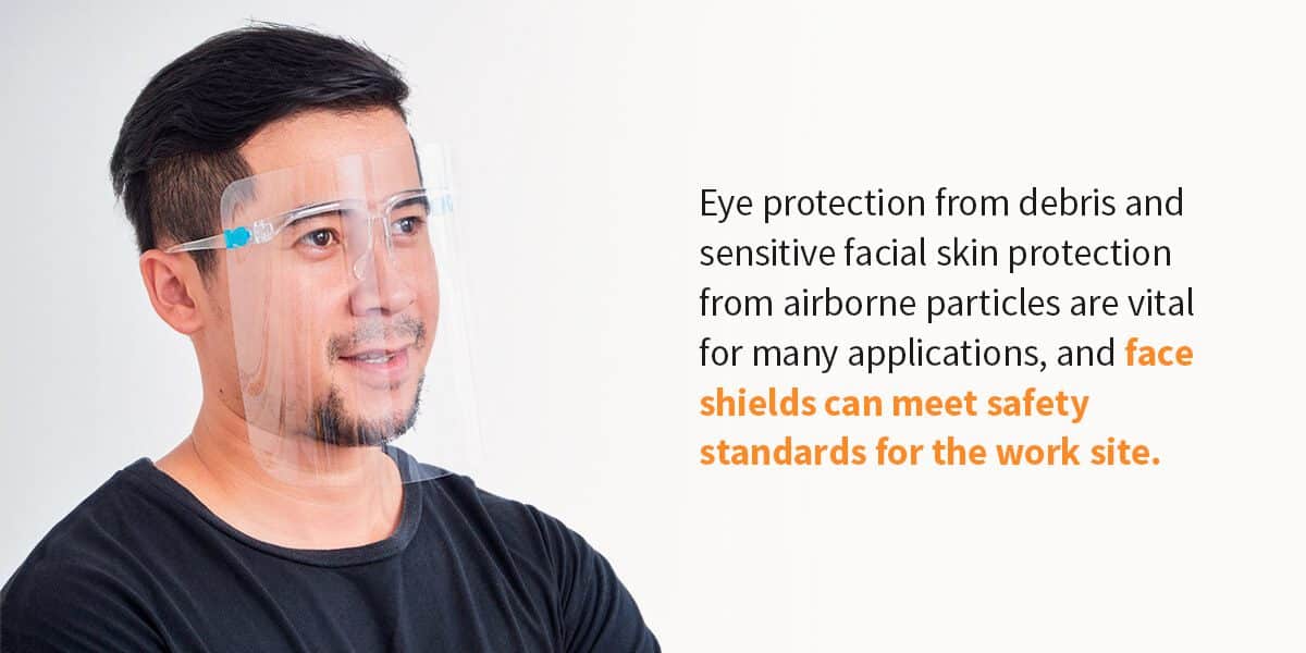 Face Mask vs. Face Shield: What's More Effective? - Sunline Supply